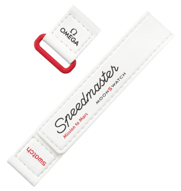 Straps for MISSION TO MARS—Bioceramic MoonSwatch Collection