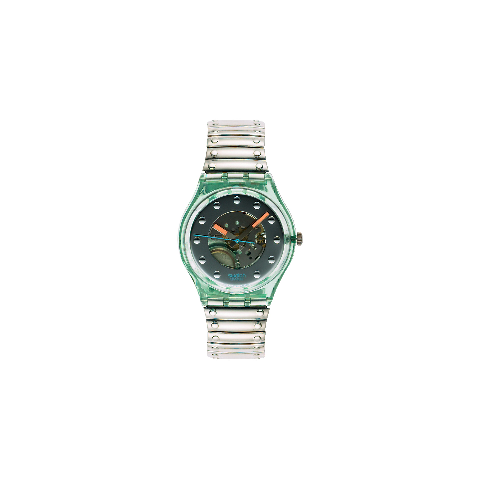 SILVER RIVET S - GG107 - Swatch® Official Store