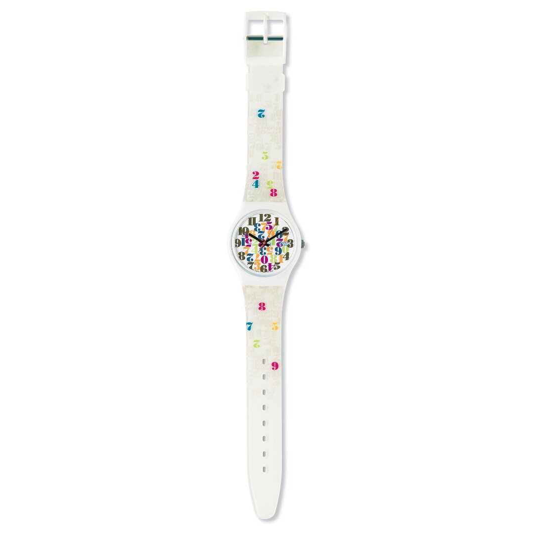 NUMBERS EVERYWHERE - GW137 - Swatch® Official Store