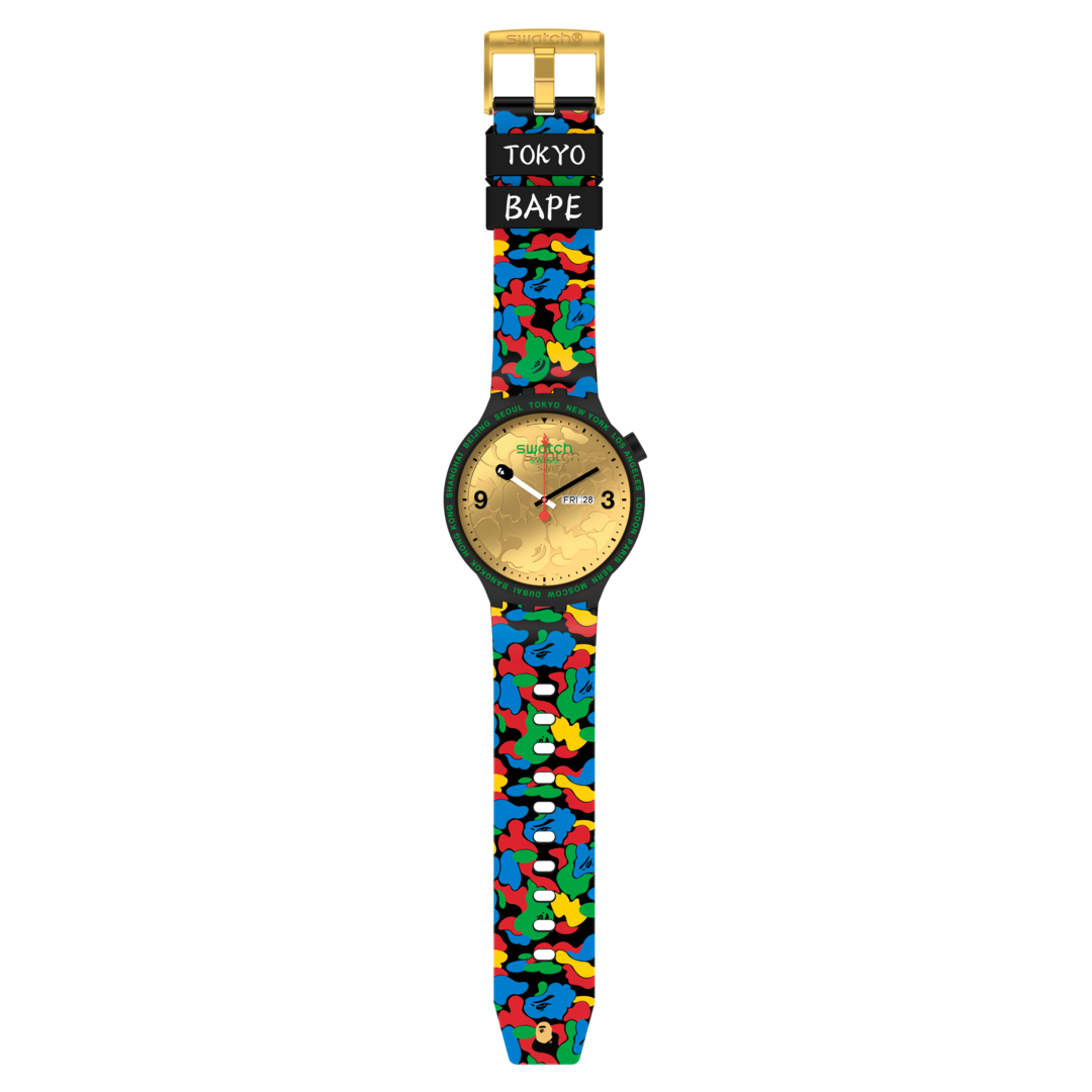 BAPE GOLD SET - SO27Z711S - Swatch® Schweiz